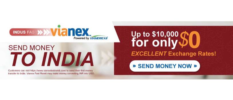 Vianex Fast Remit - Transfer2India